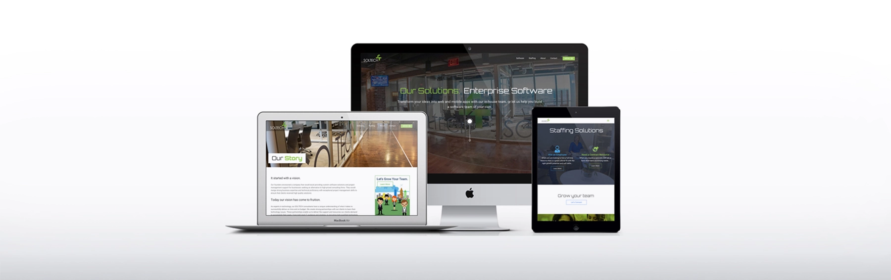 Our New Website Announcement | SOLTECH