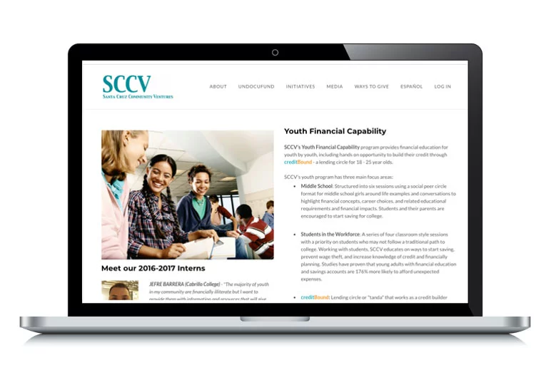 SCCV Application Design | SOLTECH Web Case Study