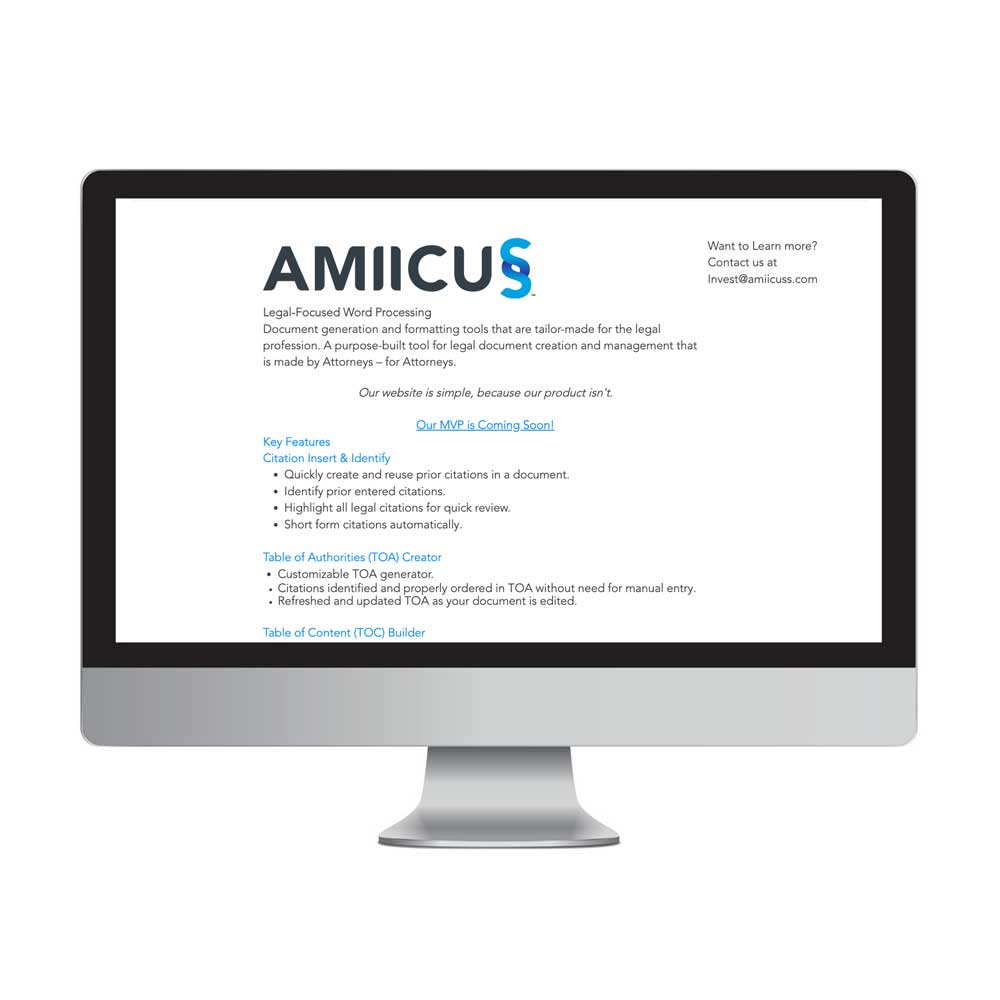Amiicuss | SOLTECH Web Case Study